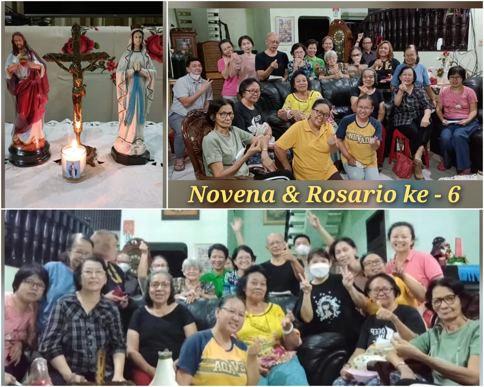 Bulan Rosario Lingkungan Bernadette 2 – Paroki Kelapa Gading